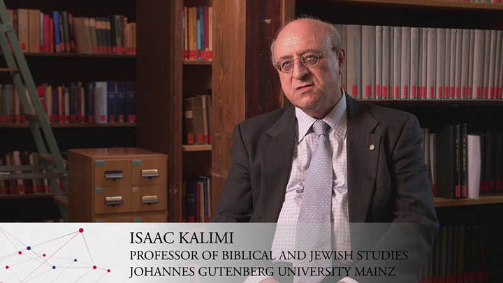 GRC: Faces of Excellence: Isaac Kalimi Communicating between Judaism ...