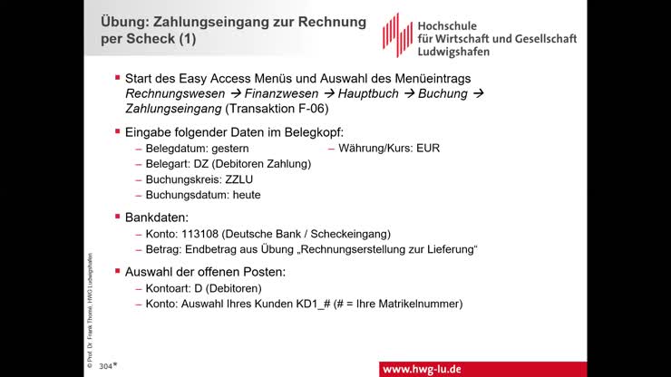 Überblick - Übungen zu Modul FI